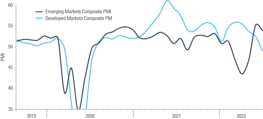 Large divergence in favour of EM on PMI surveys as Pelosi’s visit to ...